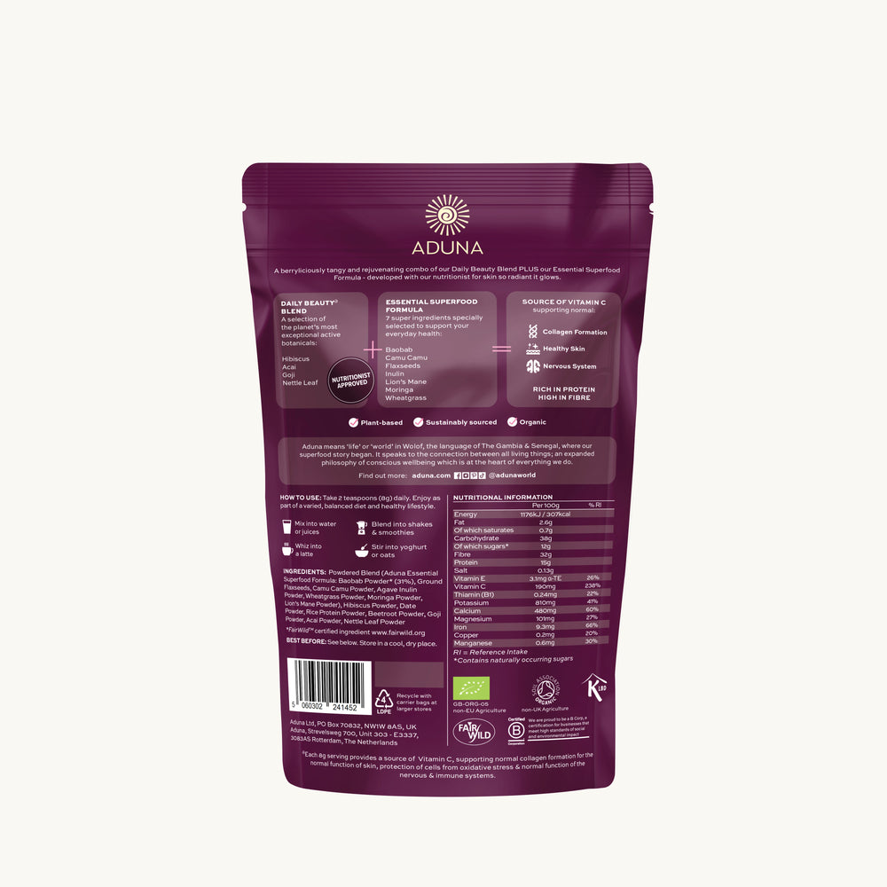 Explore the Aduna Superfoods range today
